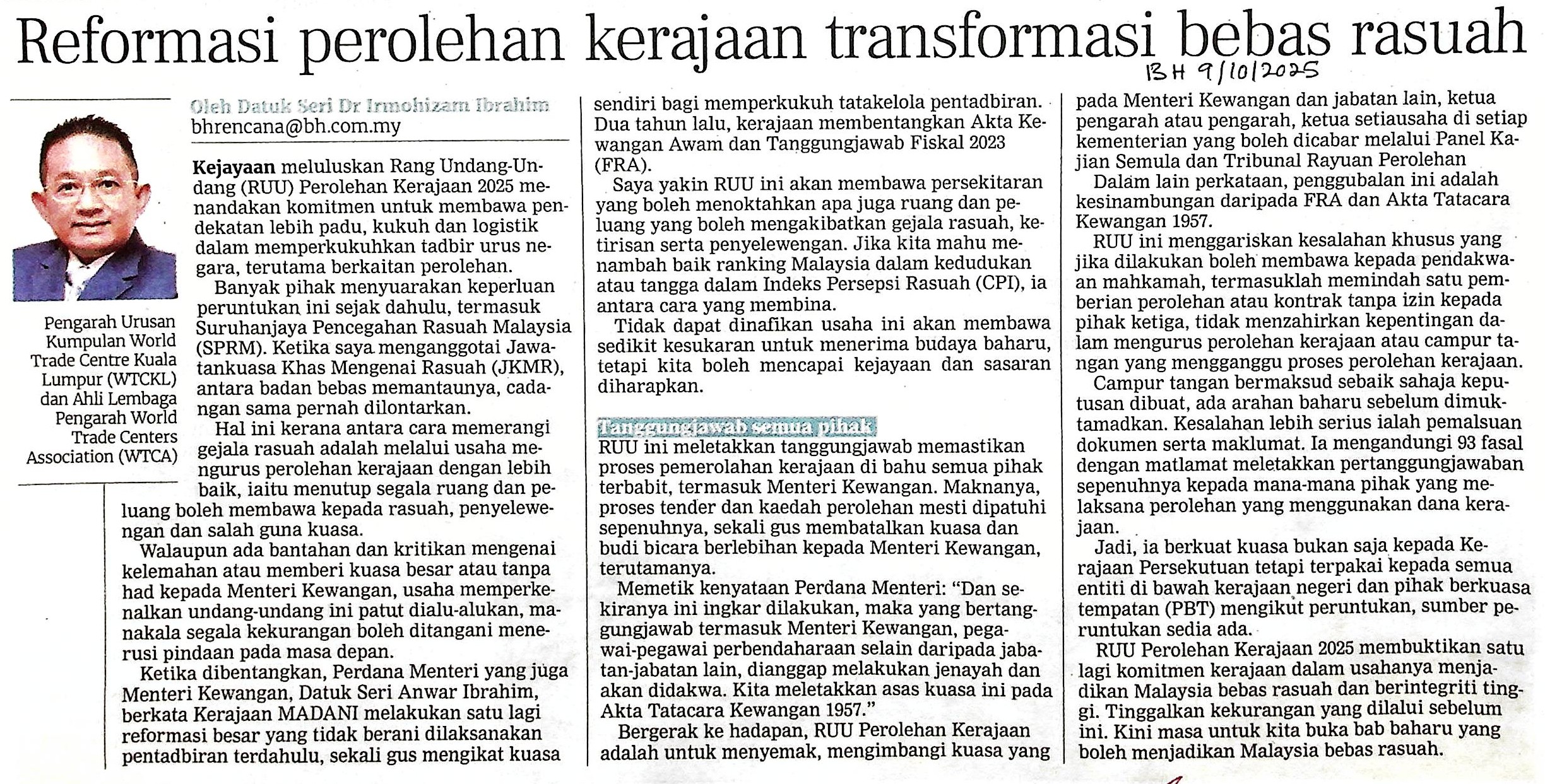 Selamat Datang ke Sistem Repositori Parlimen Malaysia: REFORMASI ...